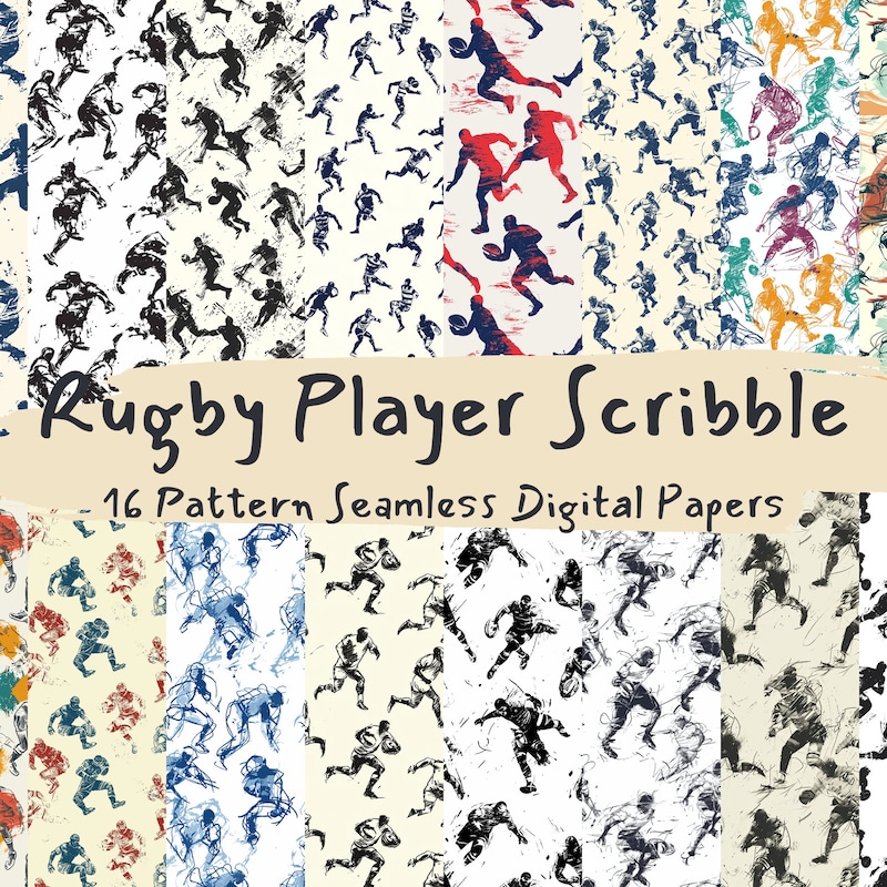 Rugby Art - Etsy