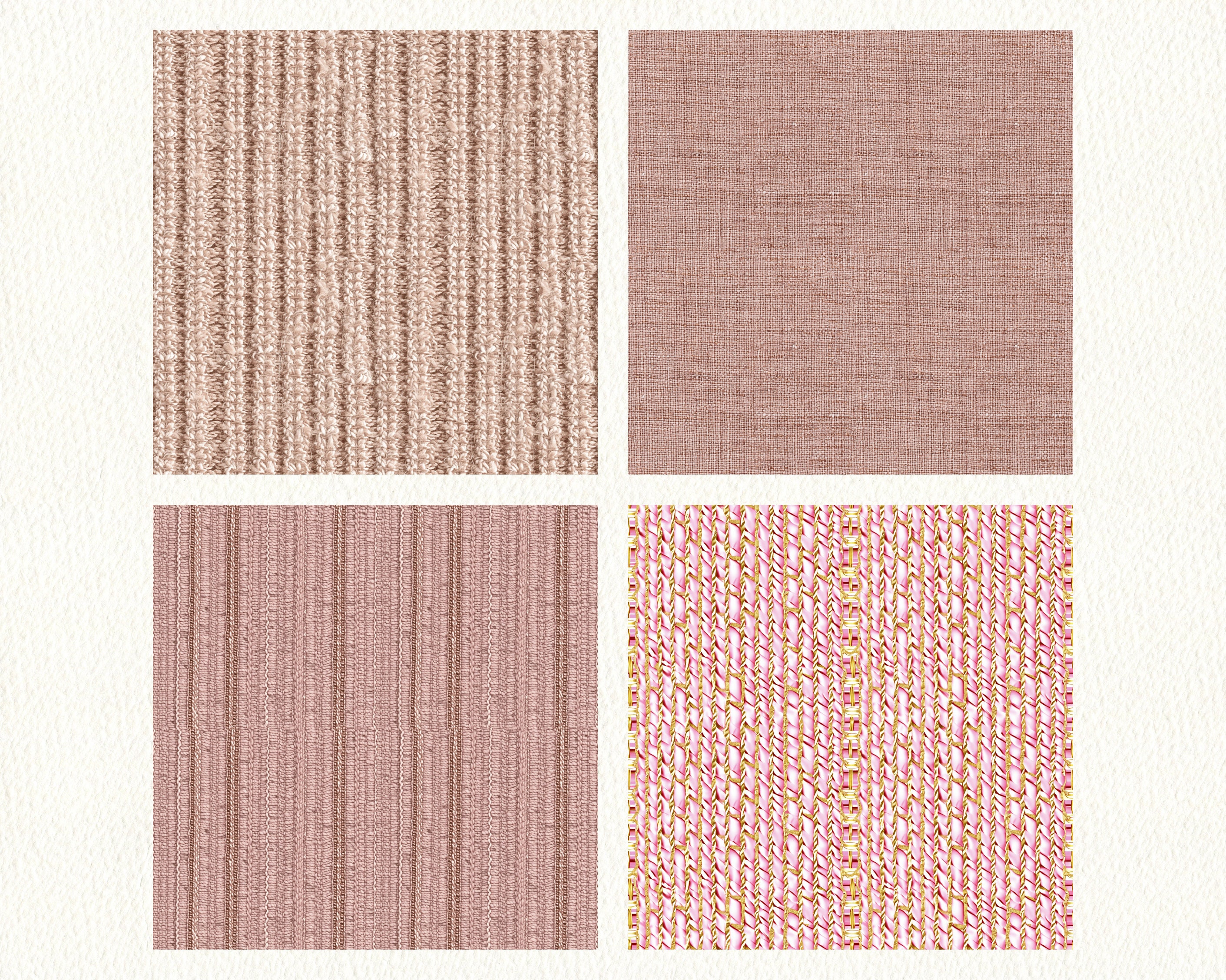 Luxury Designer Tweed Pattern Seamless Digital Papers - Etsy