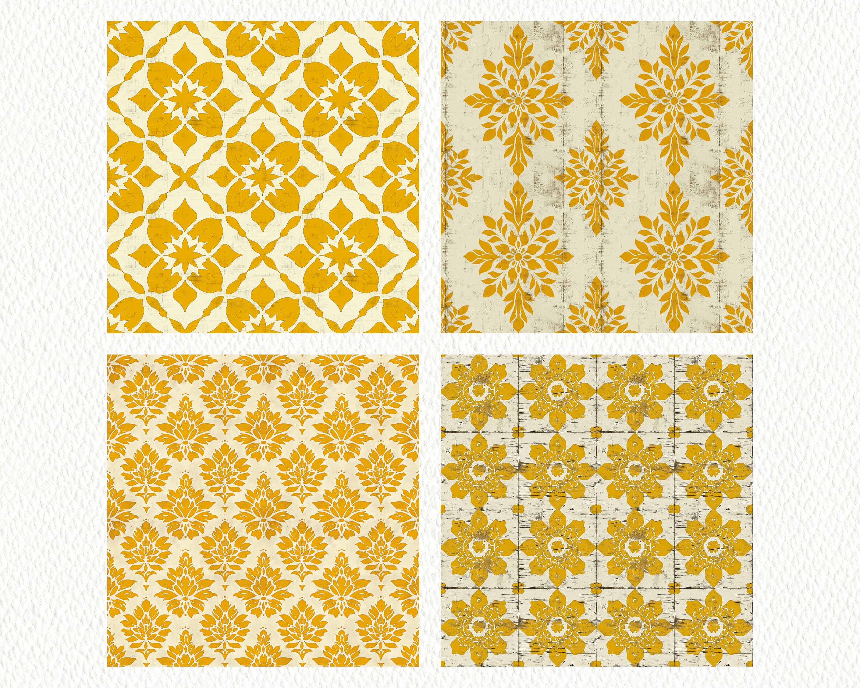 Balinese Motif Pattern Seamless Digital Papers Tile Patterns Printable ...