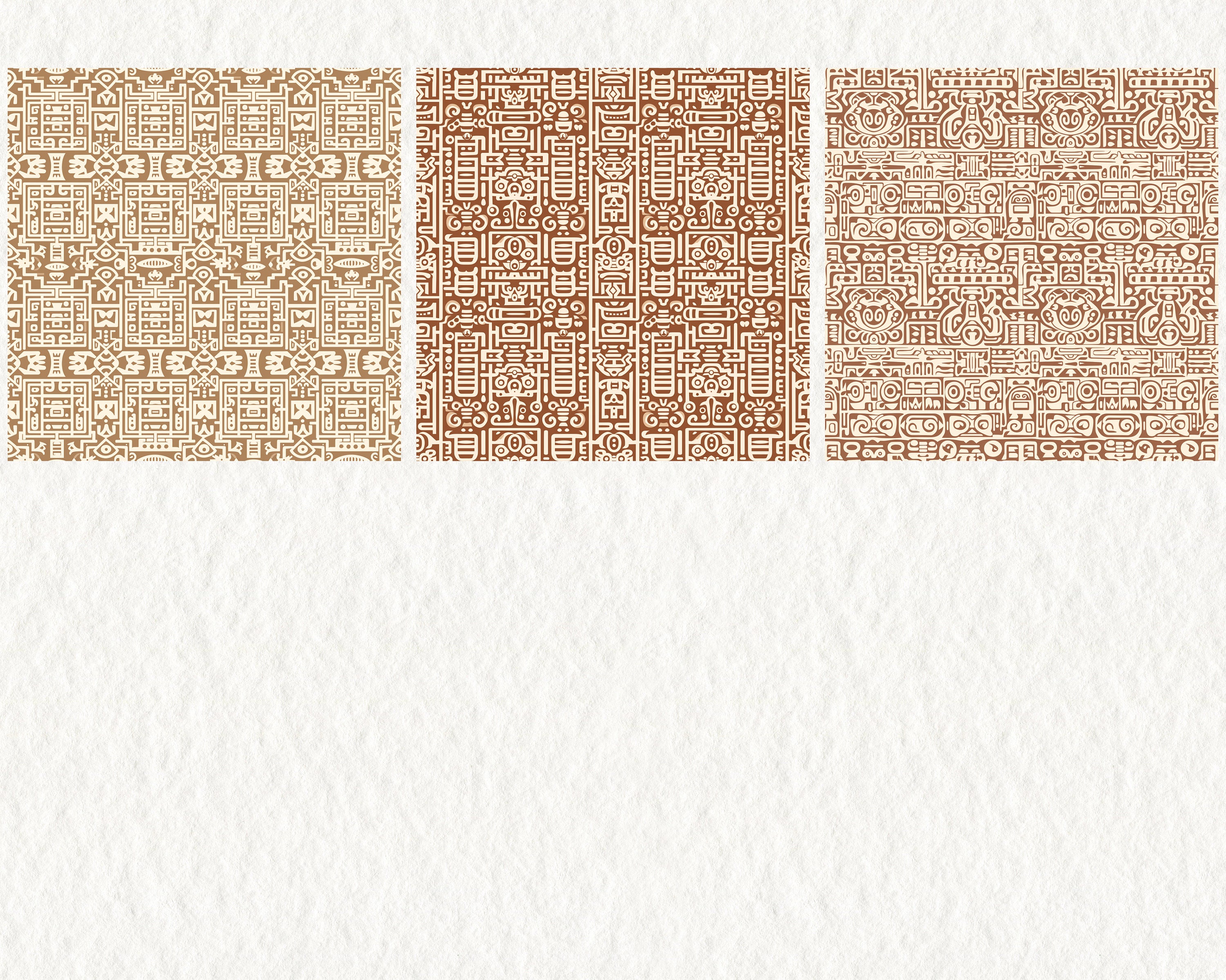 Mayan Maze Ethnic Pattern Seamless Digital Papers Tile Patterns ...