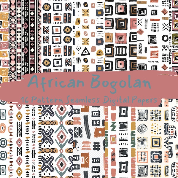 Bogolan Fabric - Etsy