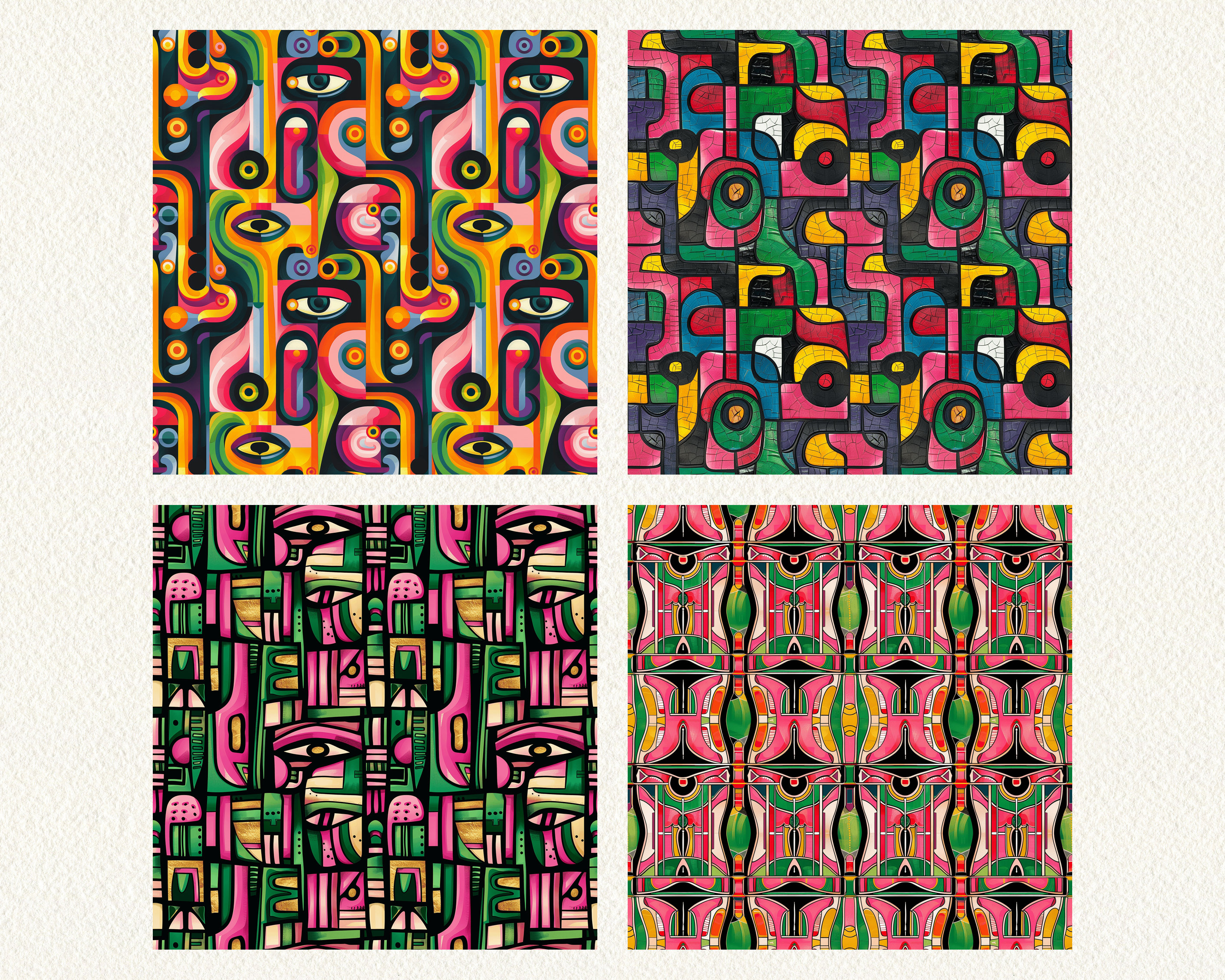 South African Zulu Pattern Seamless Digital Papers - Etsy