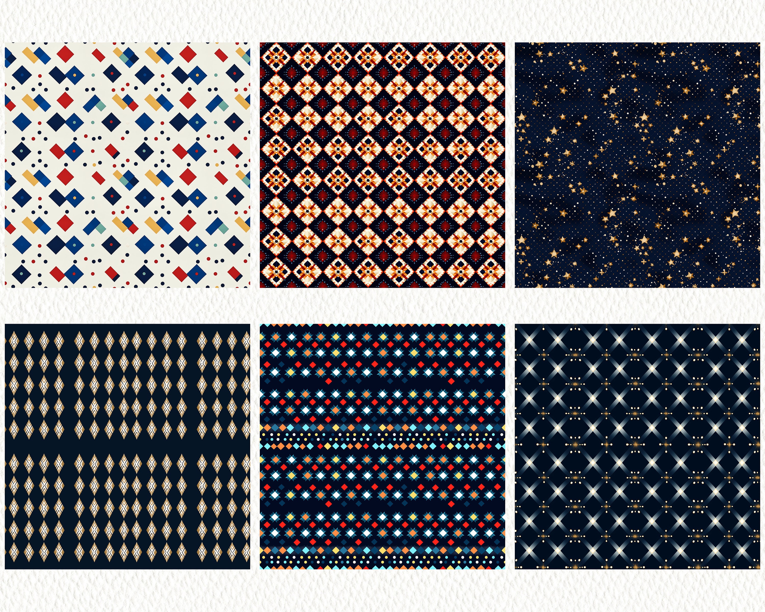 Bird's Eye Pattern Seamless Digital Papers Seamless Tile Patterns ...