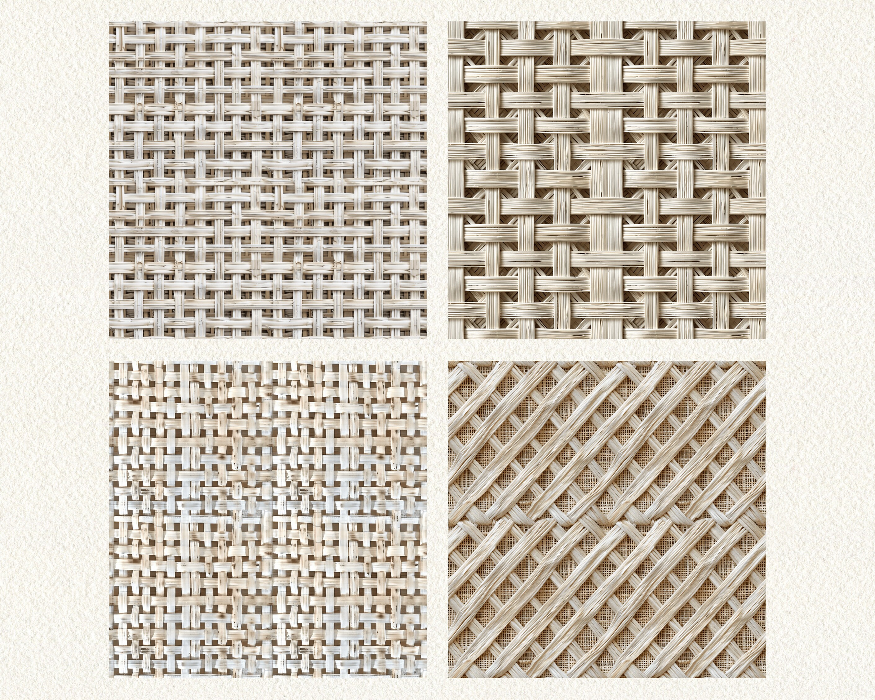 Rattan Cane Webbing Pattern Seamless Digital Papers Printable Scrapbook ...