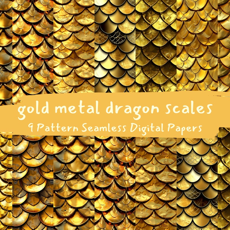 Metal Dragon Scales - Etsy