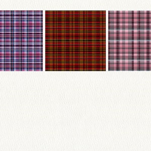 Scottish Tartan Pattern Seamless Digital Papers - Tile Patterns ...