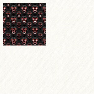Horror Goth Art Pattern Seamless Digital Papers - Printable Scrapbook ...
