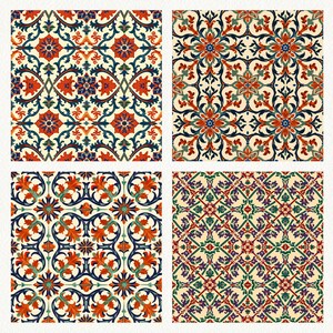 Italian Renaissance Pattern Seamless Digital Papers - Printable ...
