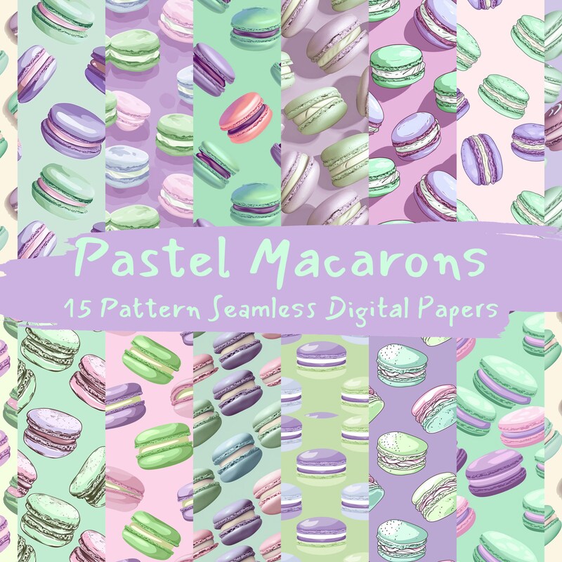 Macaron Print - Etsy