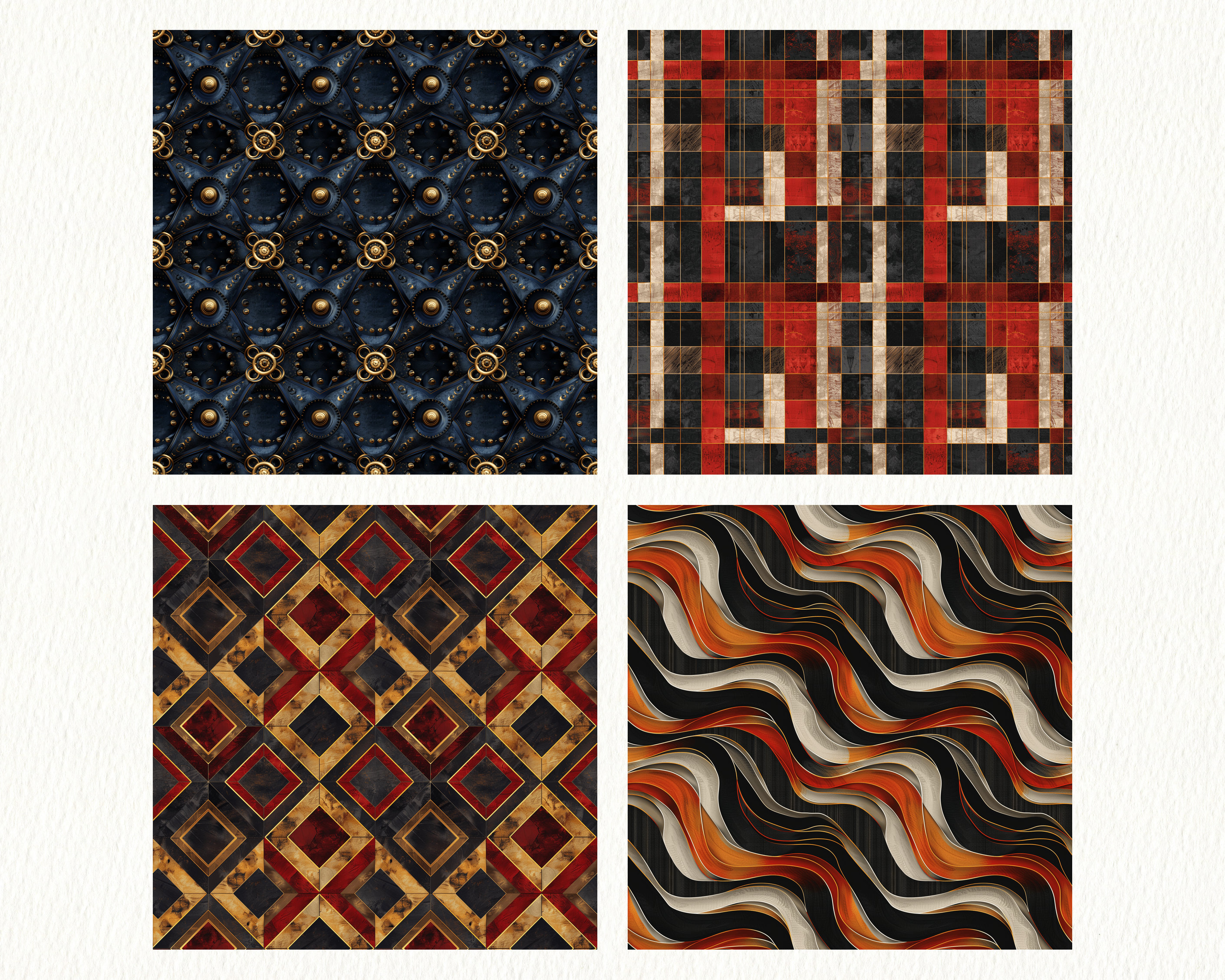 Casino Carpet Pattern Seamless Digital Papers - Printable Scrapbook ...