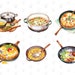 European Food Digital Printable Clip Art Graphics in PNG - Etsy