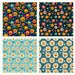 Retro Happy Face Pattern Seamless Digital Papers Tile Patterns ...