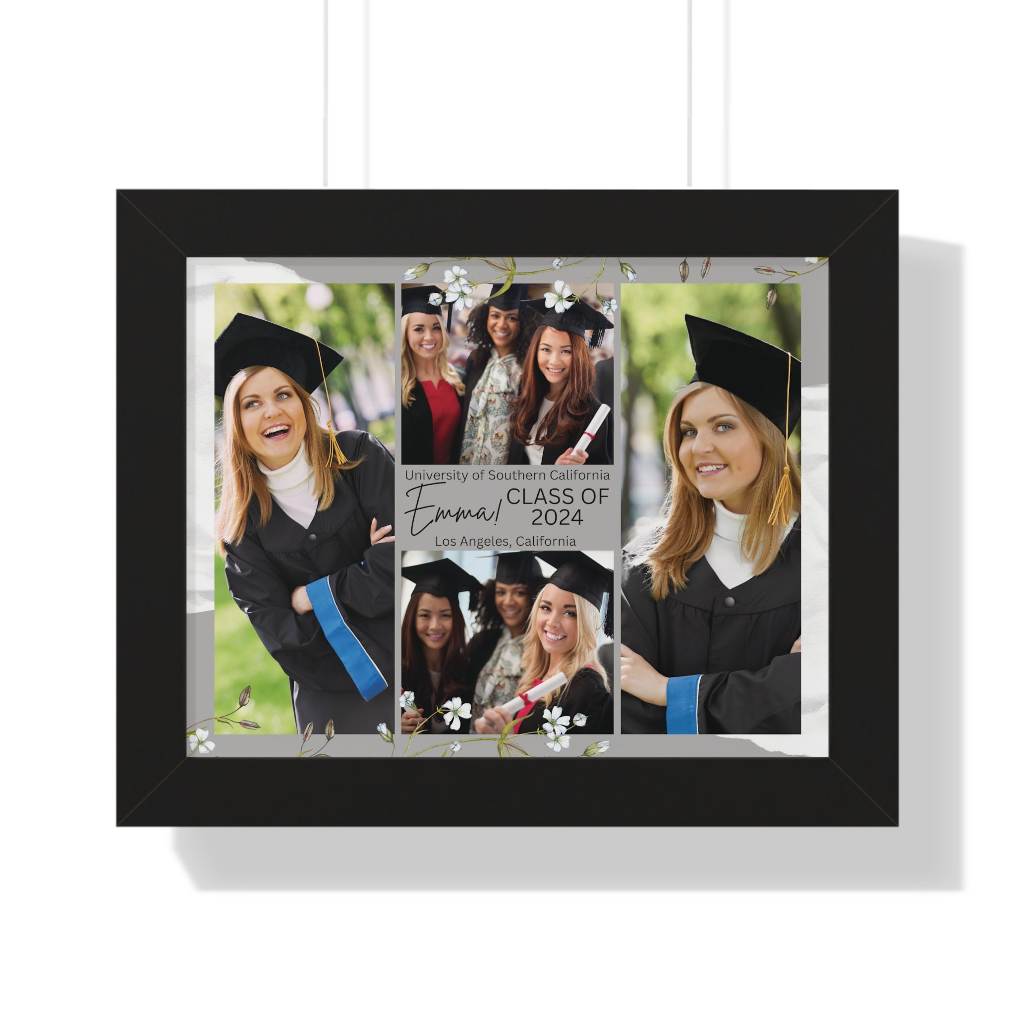 Personalized Graduation Photo Collage Poster Graduation Gift Graduation ...