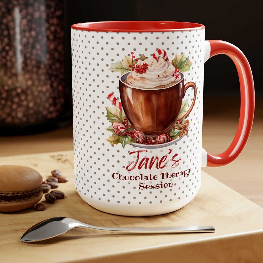 CUSTOM Christmas Mug Hot Chocolate Mug Humorous Christmas Mug for Hot ...