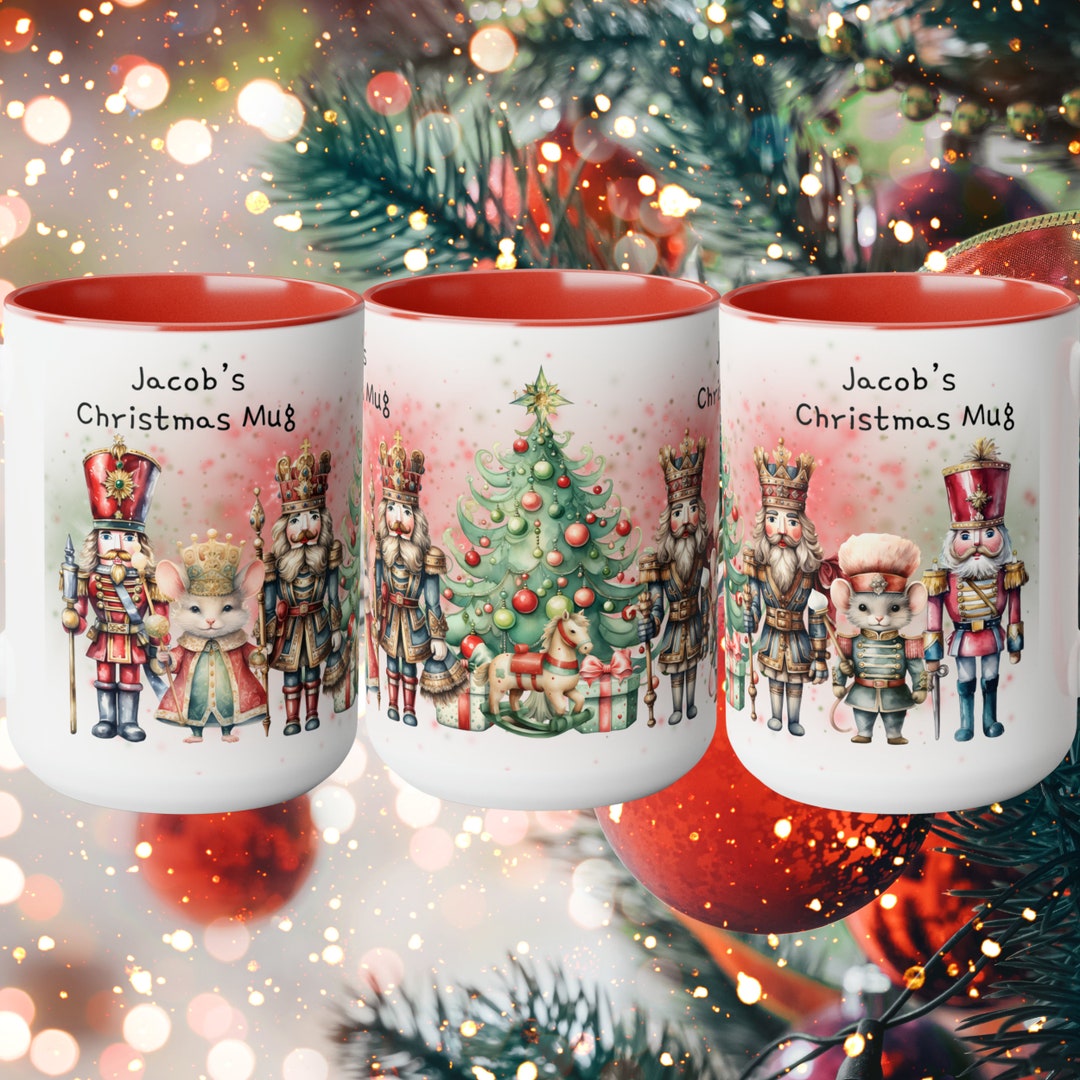 Personalized Nutcracker Mug, Nutcracker Hot Chocolate Mug, Kids ...