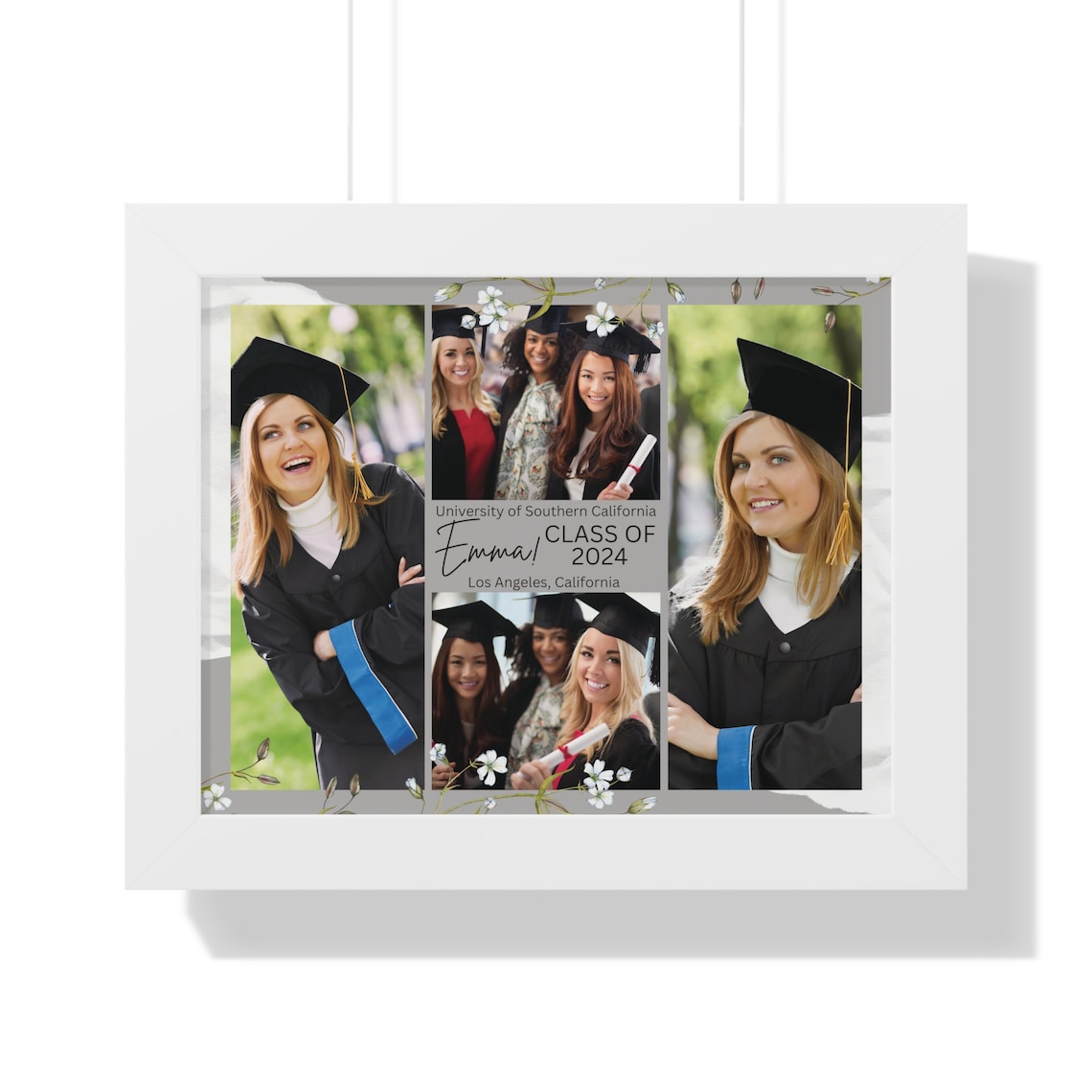 Personalized Graduation Photo Collage Poster Graduation Gift Graduation ...