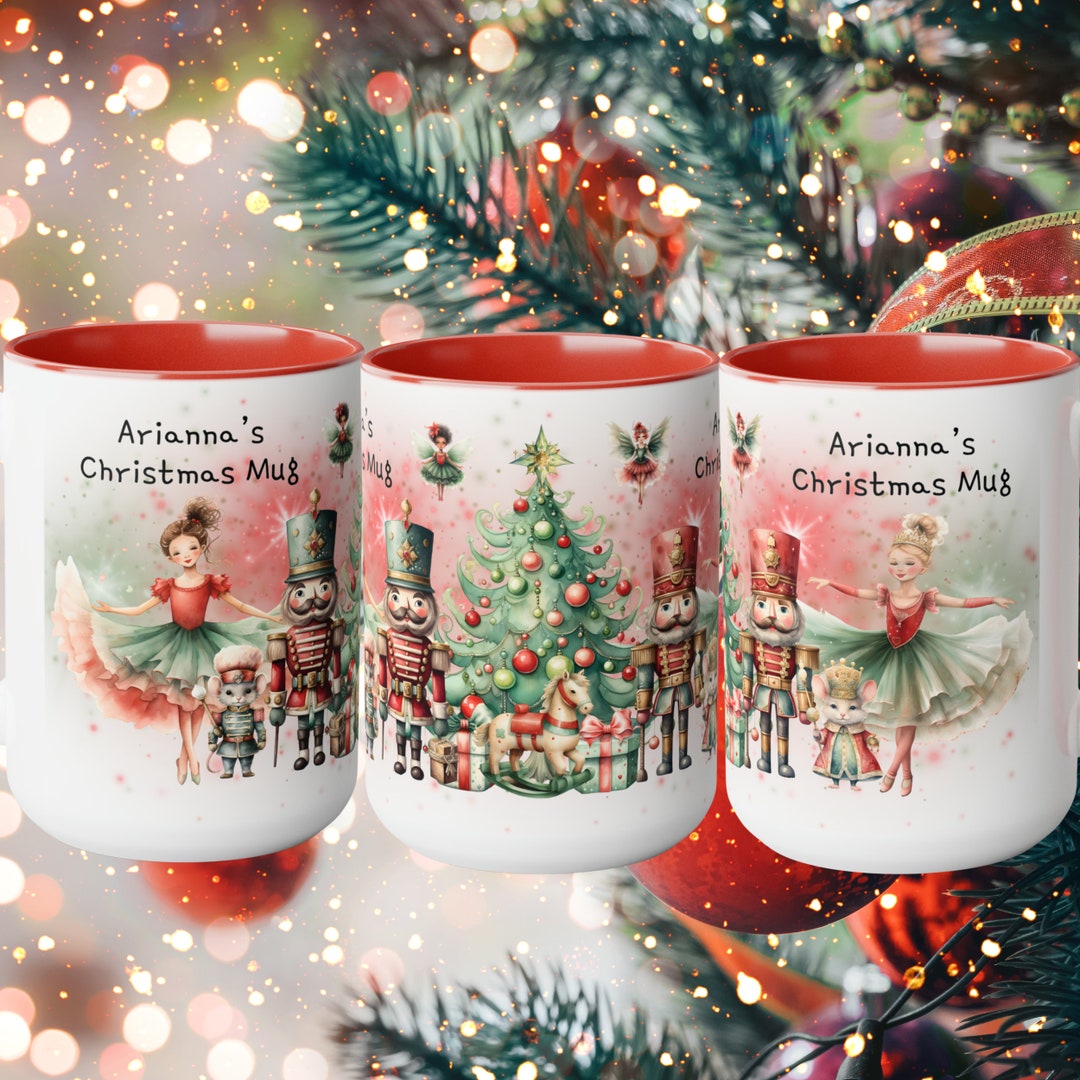 Personalized Nutcracker Mug, Nutcracker Hot Chocolate Mug, Kids ...