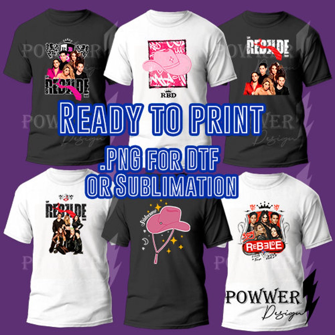 RBD BUNDLE for DTF or Sublimation - Etsy