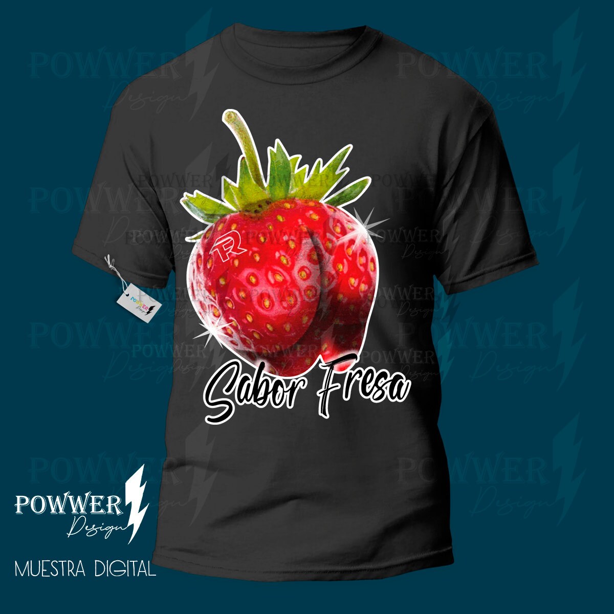 Ruled Force Strawberry Flavor-png, EPS & PDF - Etsy