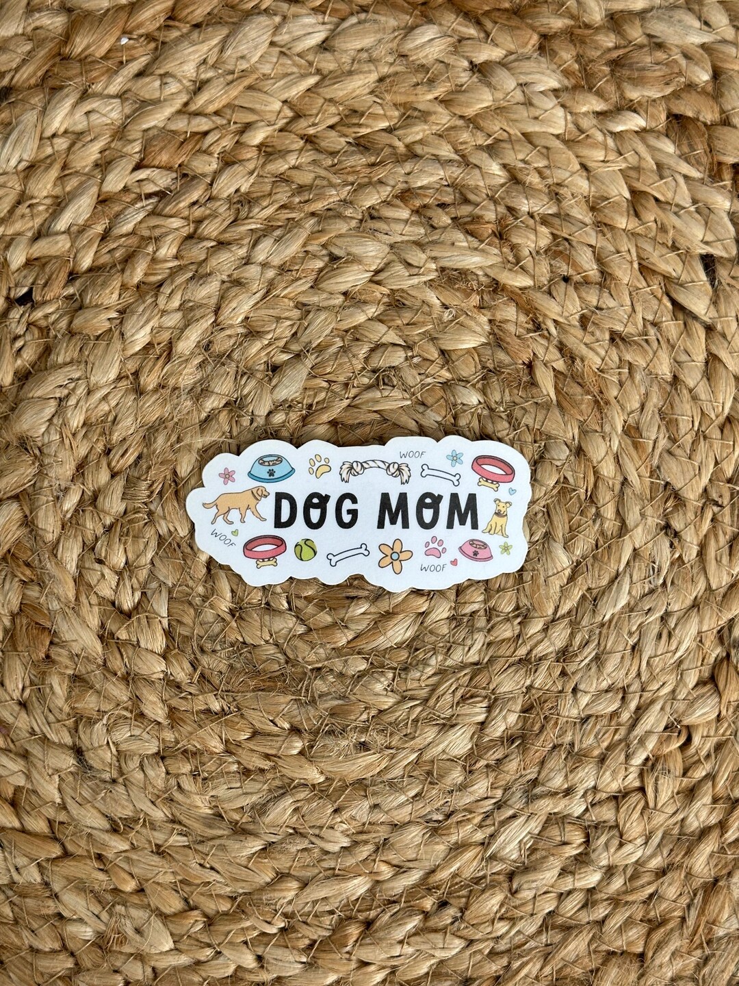 Dog Mom Doodle Sticker Dog Mama Sticker for Puppy Dog Owner - Etsy