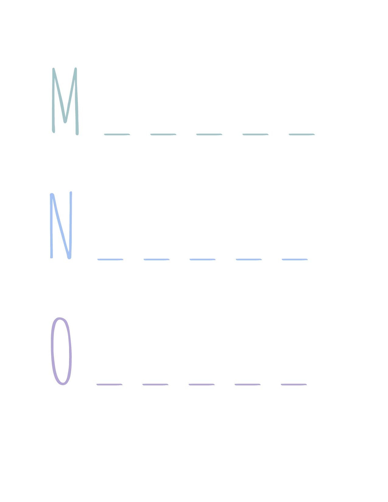 A-Z Printable Colorful Alphabet Sheet // Digital Download ...