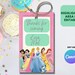 Editable Princess Birthday Invitation Girl Princess Birthday Party ...
