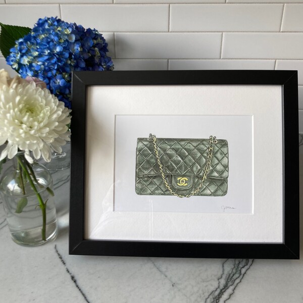 Framed Chanel Art - Etsy