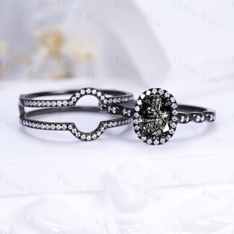 Black Metal Ring - Etsy
