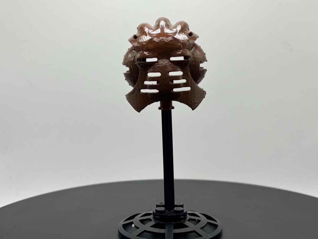 Element Lord of Earth Helmet. in Mata Brown. - Etsy