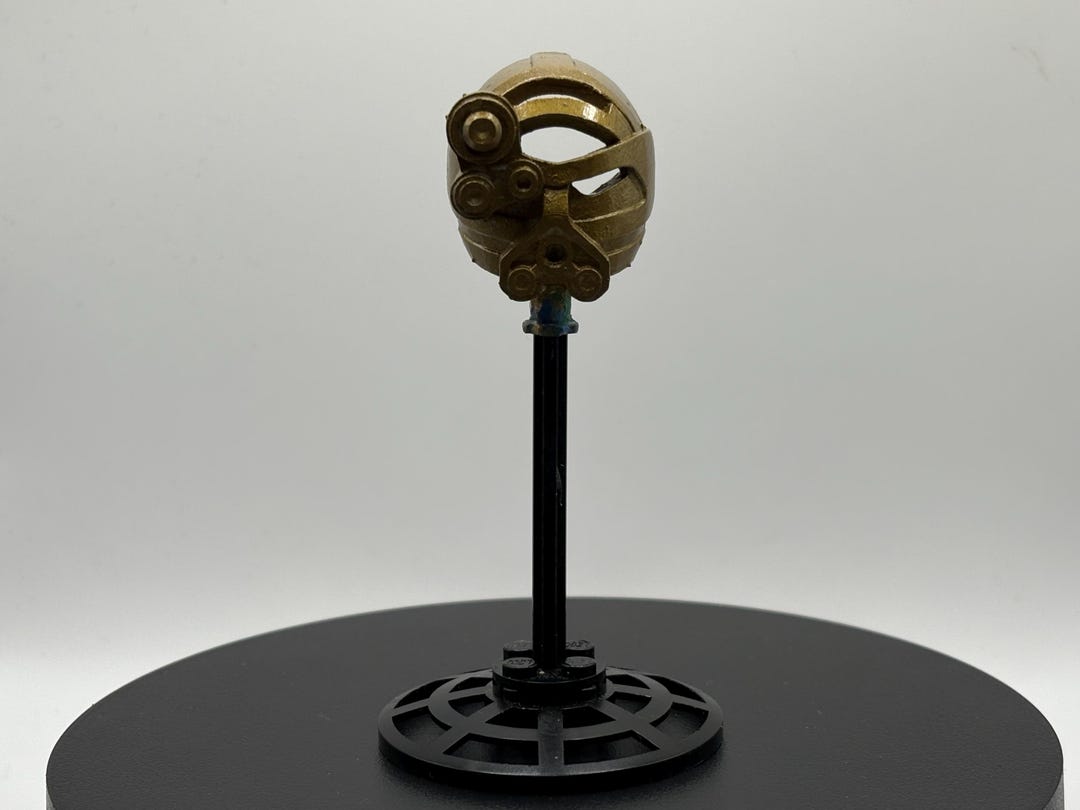 Revamp of the Kanohi Akaku. in Dark Gold. - Etsy
