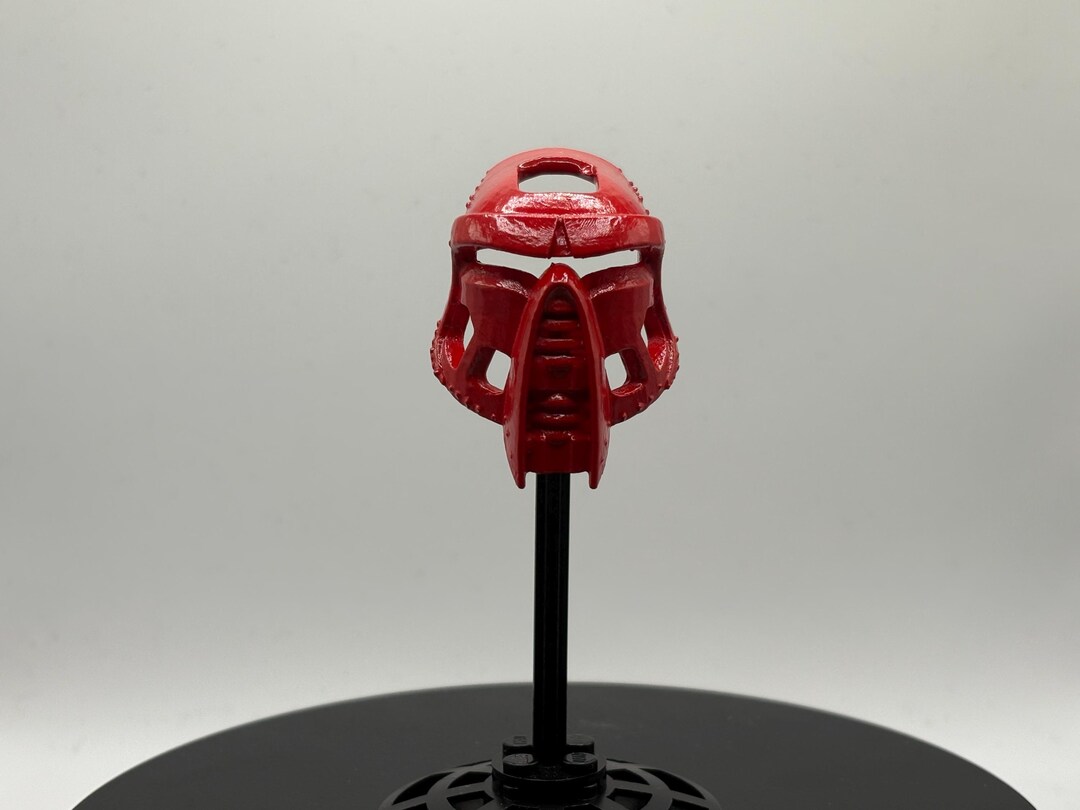 Revamp Turaga Lhikan Mask. (movie Version.) in Mata Red. - Etsy