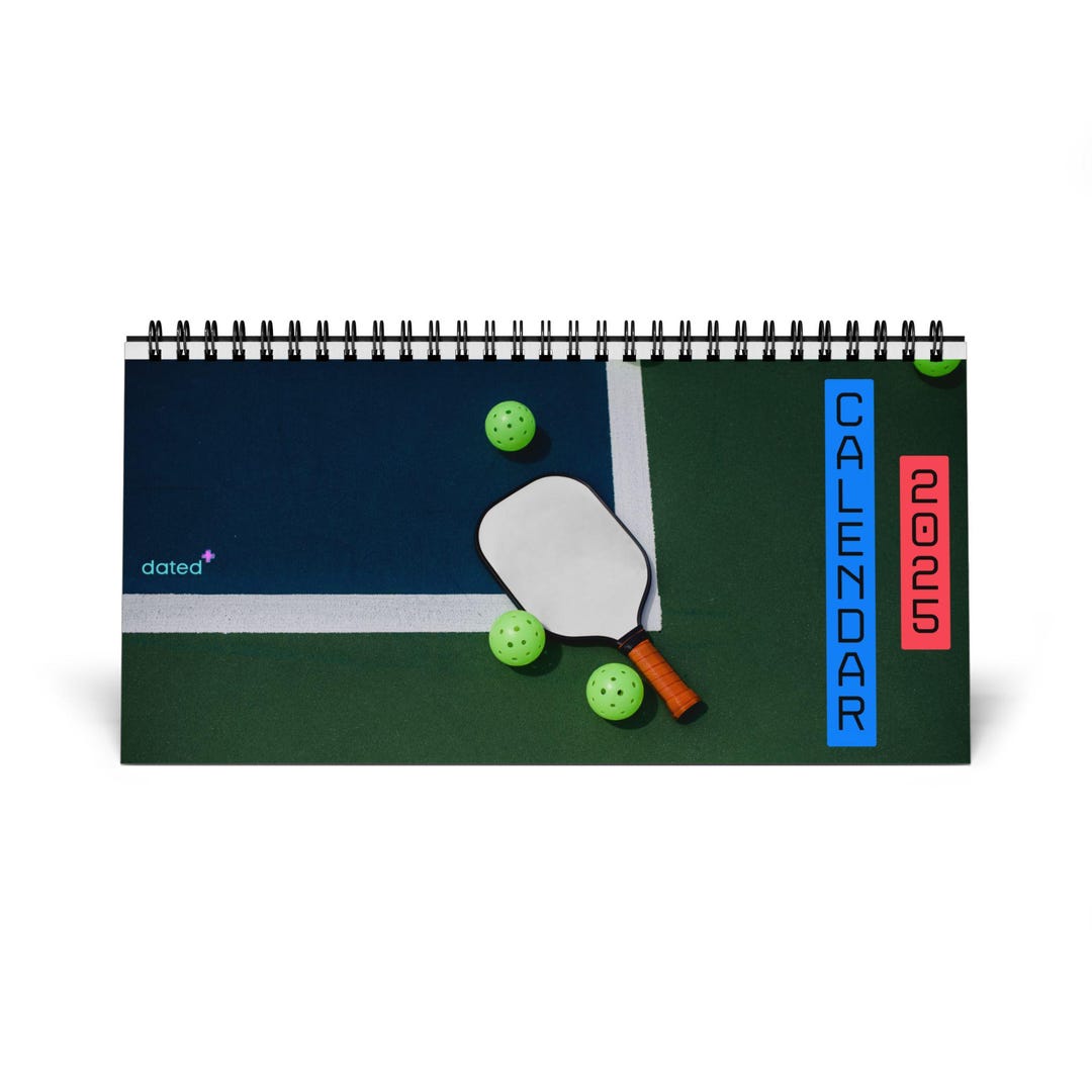Pickleball Desktop 2025 Calendar - Etsy