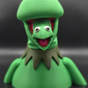 Xenokermit Bust: Alien Xenomorph Kermit Mashup - Etsy