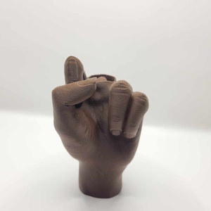 3D Printed Collapsing Middle Finger: Telescopic Rude Gag Gift - Etsy