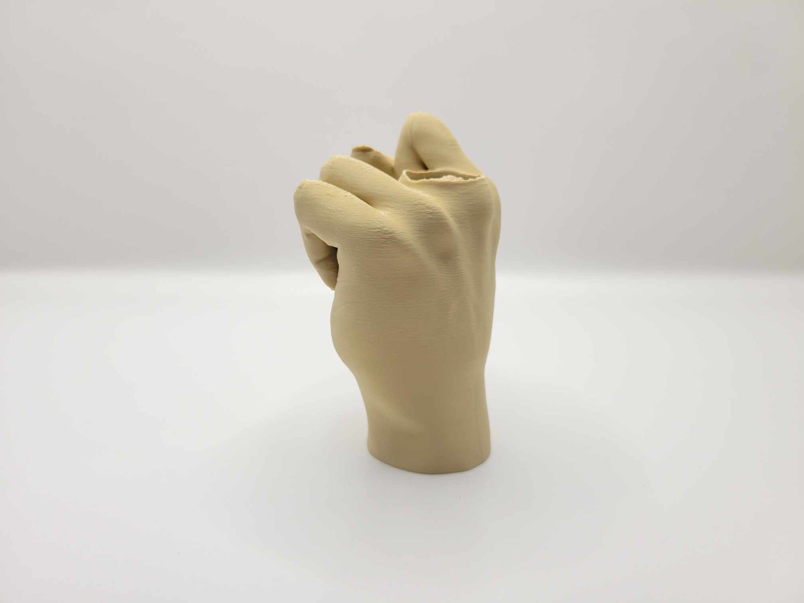3D Printed Collapsing Middle Finger / Telescopic Middle Finger / Gag ...
