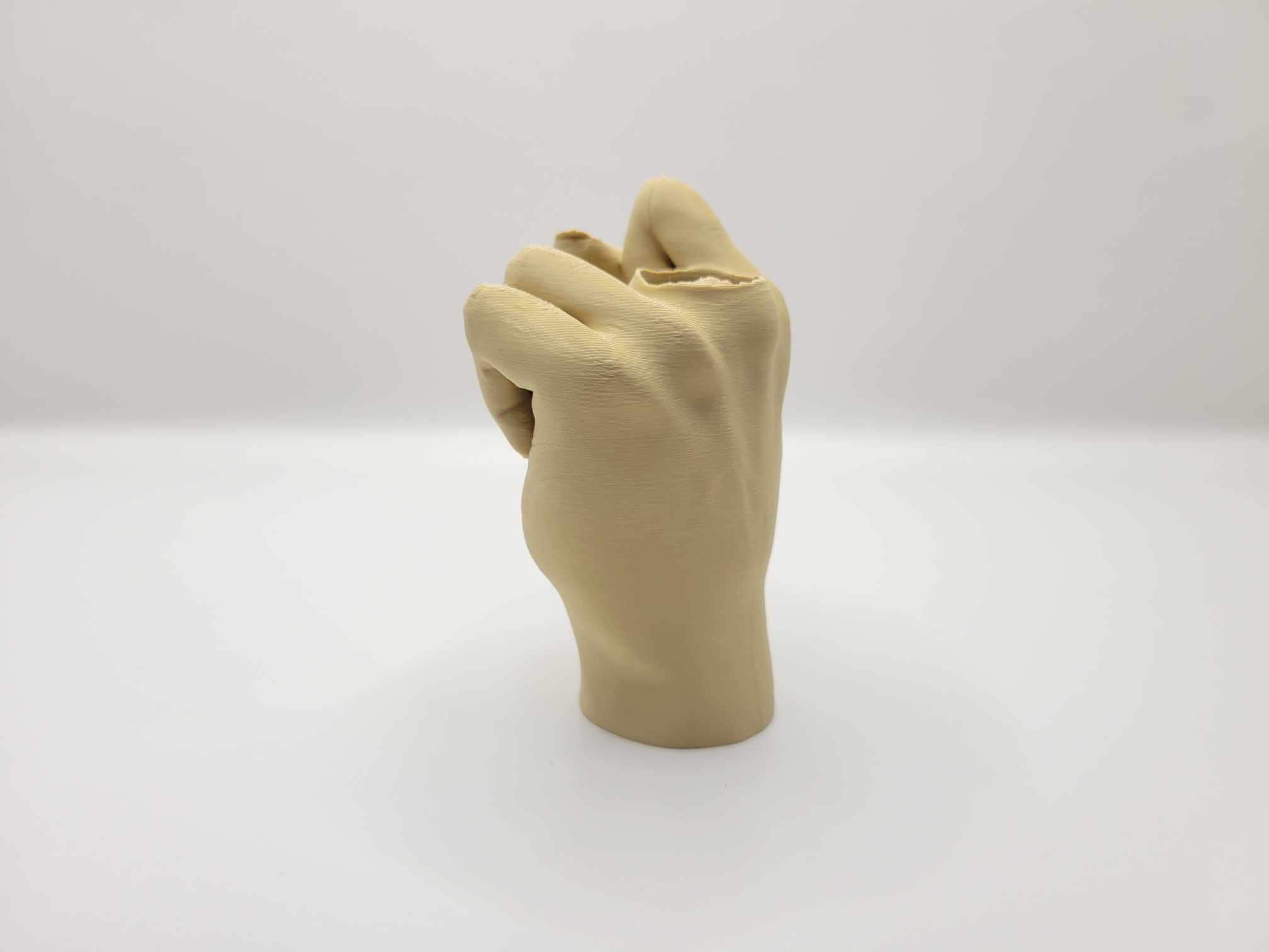 3D Printed Collapsing Middle Finger / Telescopic Middle Finger / Gag ...