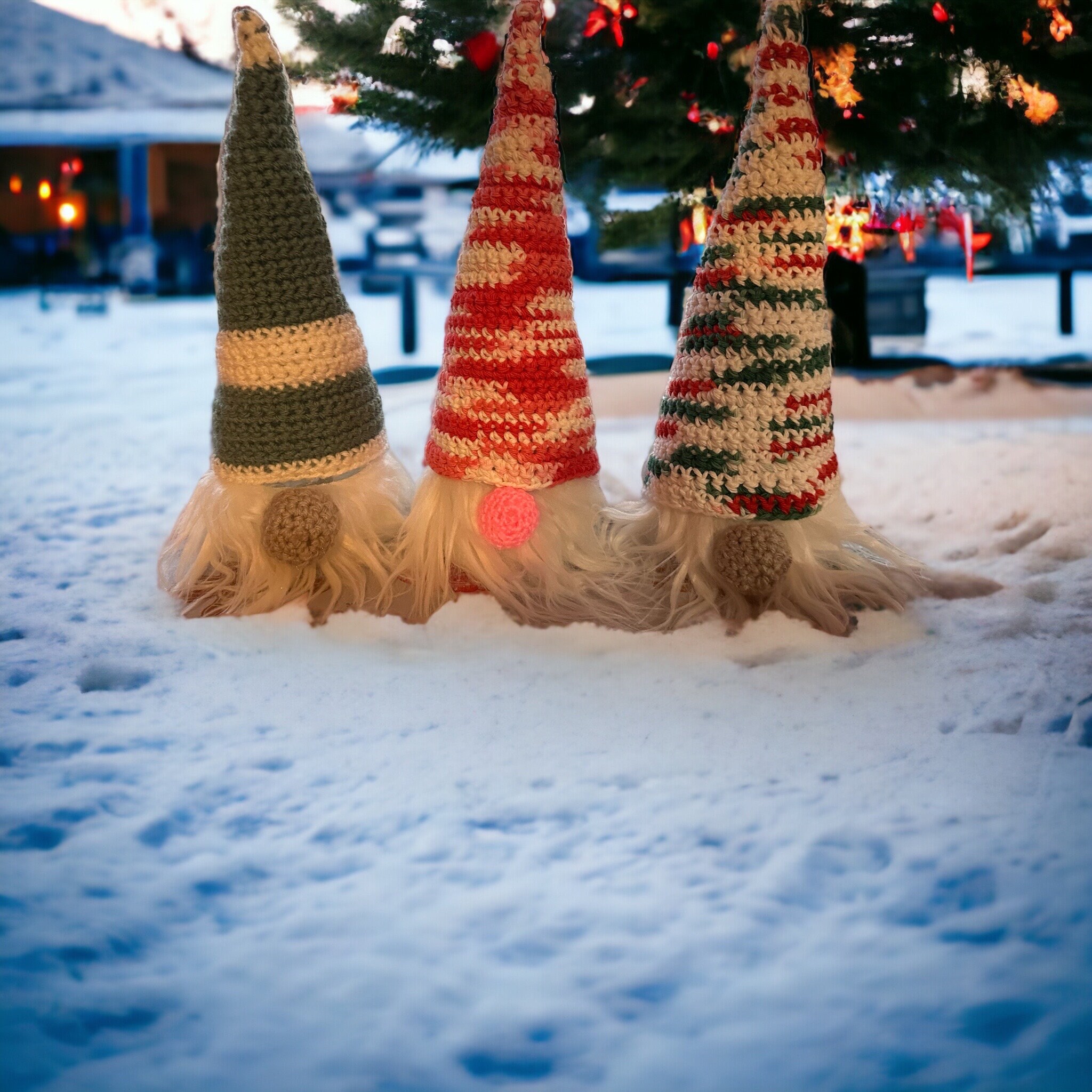 Lighted Gnomes - Etsy