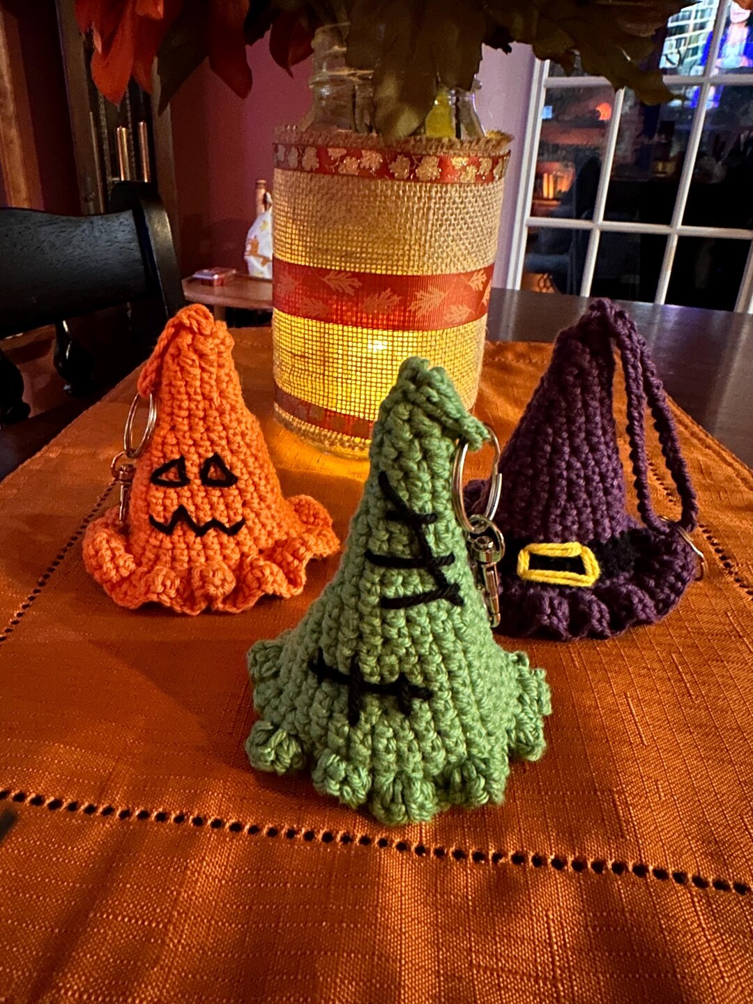 Witch Hat Halloween Keychain - Etsy