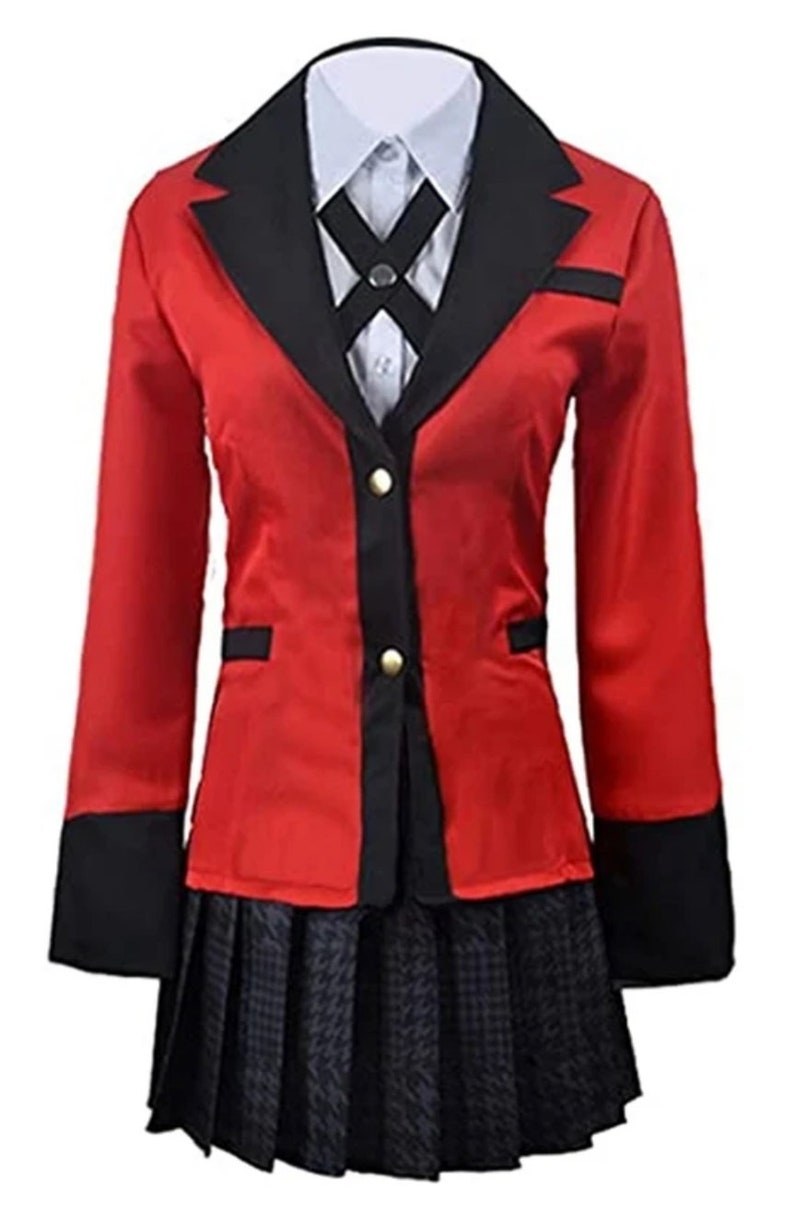 Kakegurui Jabami Yumeko Cosplay Costume Halloween Sayaka - Etsy Kakegurui Jabami Yumeko Cosplay Costume Halloween Sayaka - Etsy
