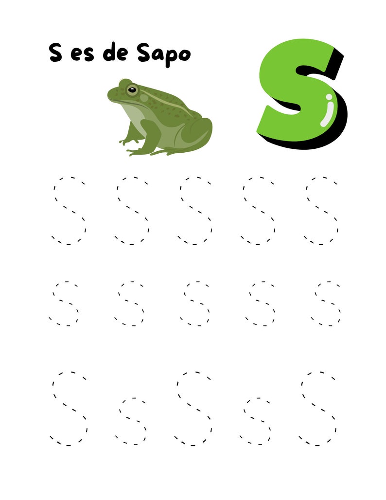 Abecedario Aprendiendo a Escribir, Abecedario En Espanol 26 Letras - Etsy