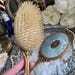 Antique Apollo Studios Art Deco Inlaid Medallion Hand Mirror &brush ...