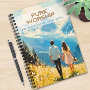 Pure Worship Convention Spiral Notebook JW Journal for Jehovah's ...