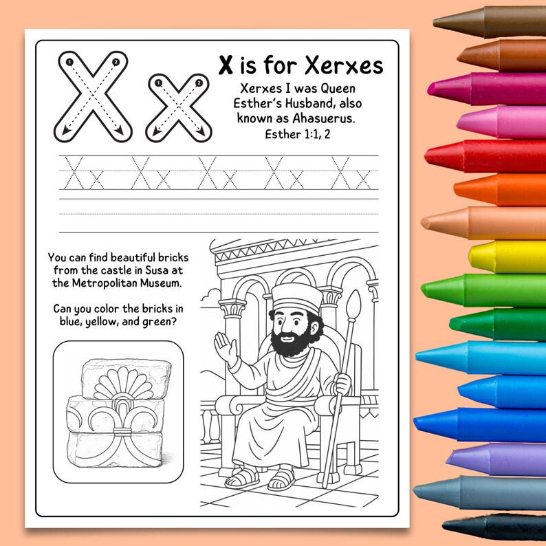 JW Kids Meeting Activity Book Homeschool Bible Characters ABC Workbook ...