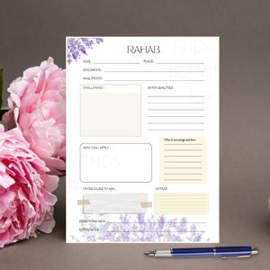 JW Women of Faith Bible Research Printable, Faithful Women Activity ...