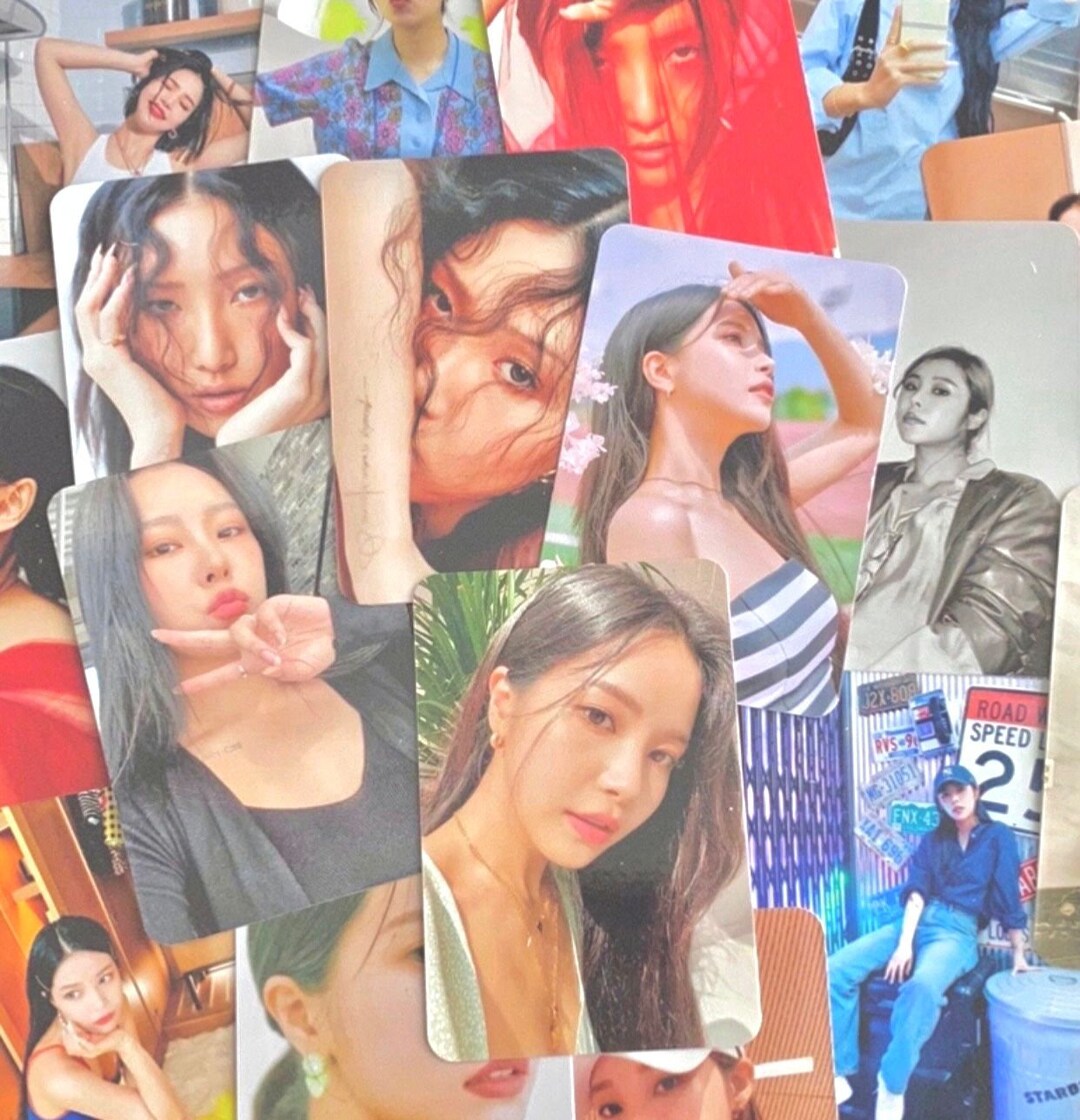 MAMAMOO Photocards Pack Set Bias Bundle Package Personalized Gift Idea Mystery Lomo Card Bag ...