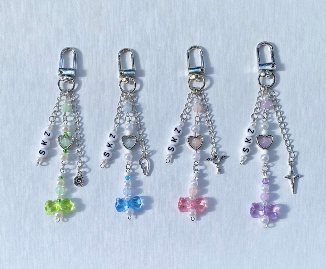 STRAY KIDS Keychain | SKZ Keyring Pendant | Beaded Jewelry | Jewellery ...