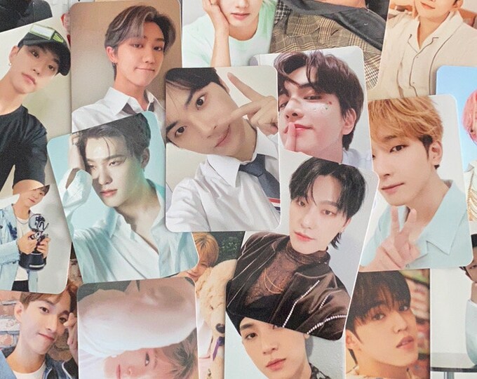 Seventeen Concert Freebies Cards Pack | US Tour Carat Gift Cards ...