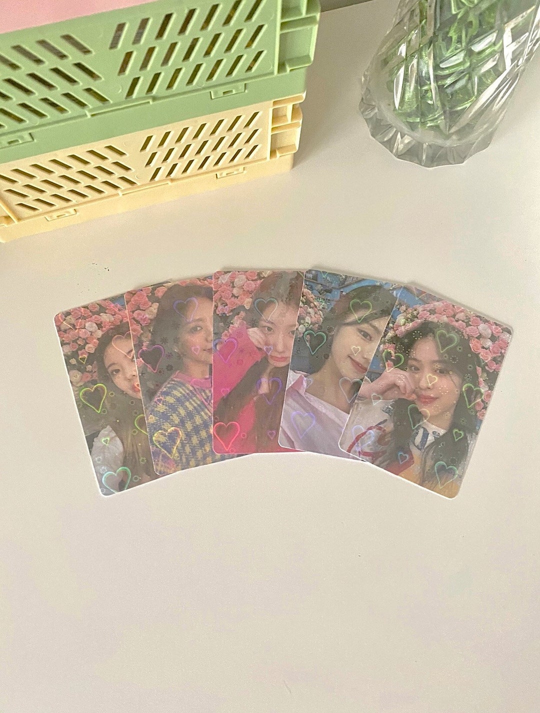 ITZY Holographic Photocards Pack Set | Bias Bundle Package | Gift Idea ...