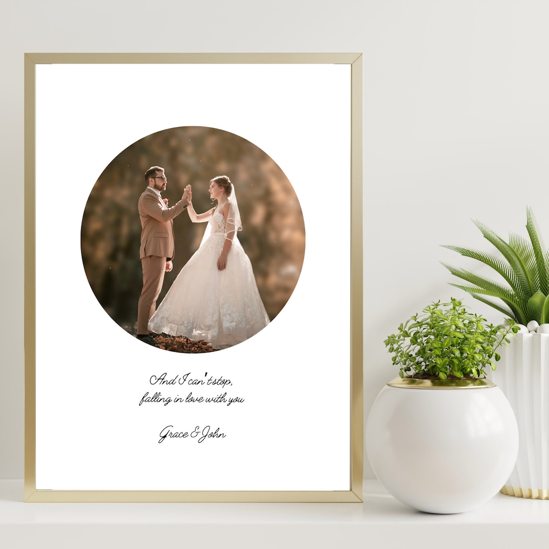 Couple Photo Collage Frame Canva Template Personalized Photo Collage ...