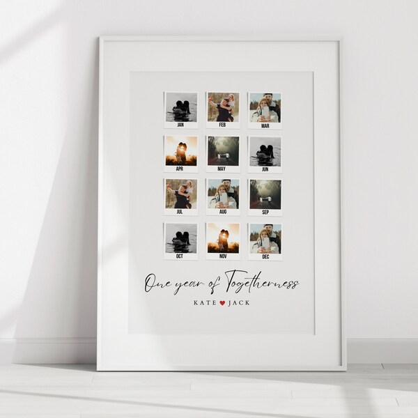 Photo Couple Collage Template - Etsy